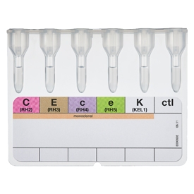 IH-Card Rh-Phenotype+K 12 cards #813200100 | Bio-Rad